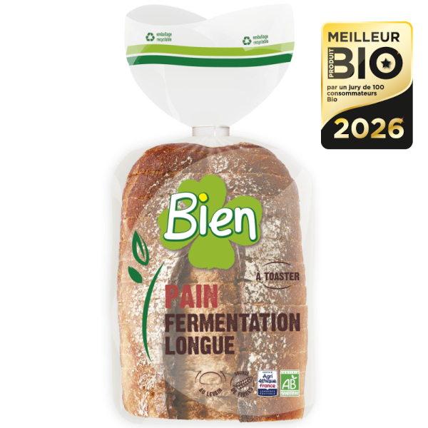 Pain Bio Fermentation Longue au levain